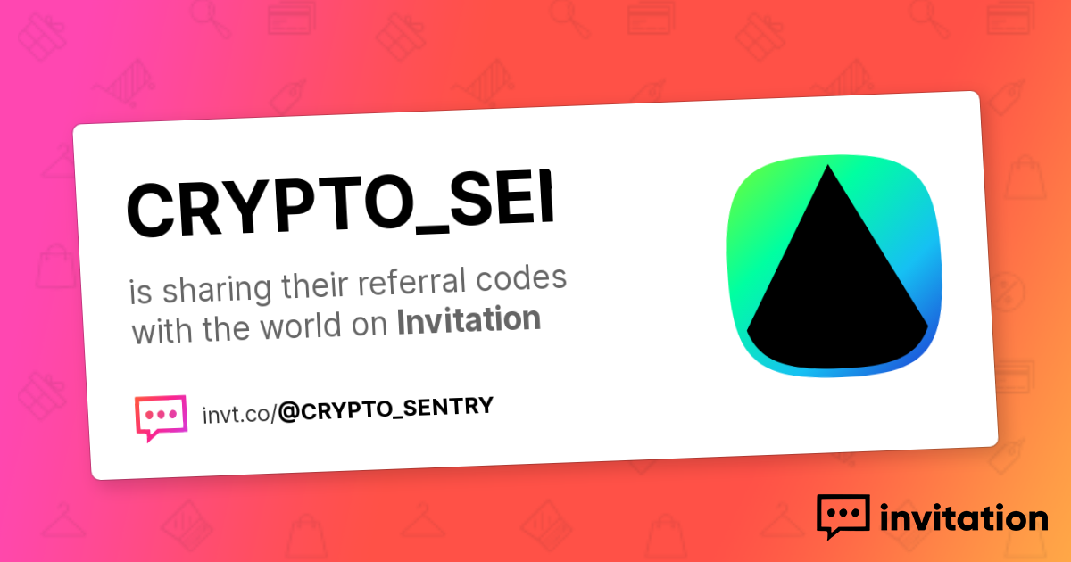 Invest in your future — Crypto Sentry invitation.codes