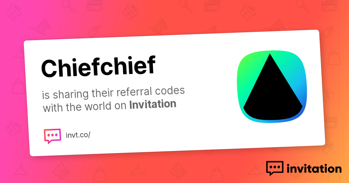 Benjamin's Promo Codes — Benjamin Beal invitation.codes