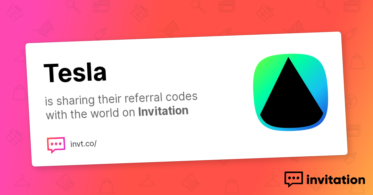 Tesla — Fabian Cervantes invitation.codes
