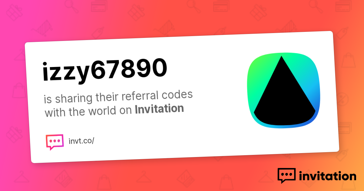 Isaiah's Promo Codes — Isaiah Primm invitation.codes