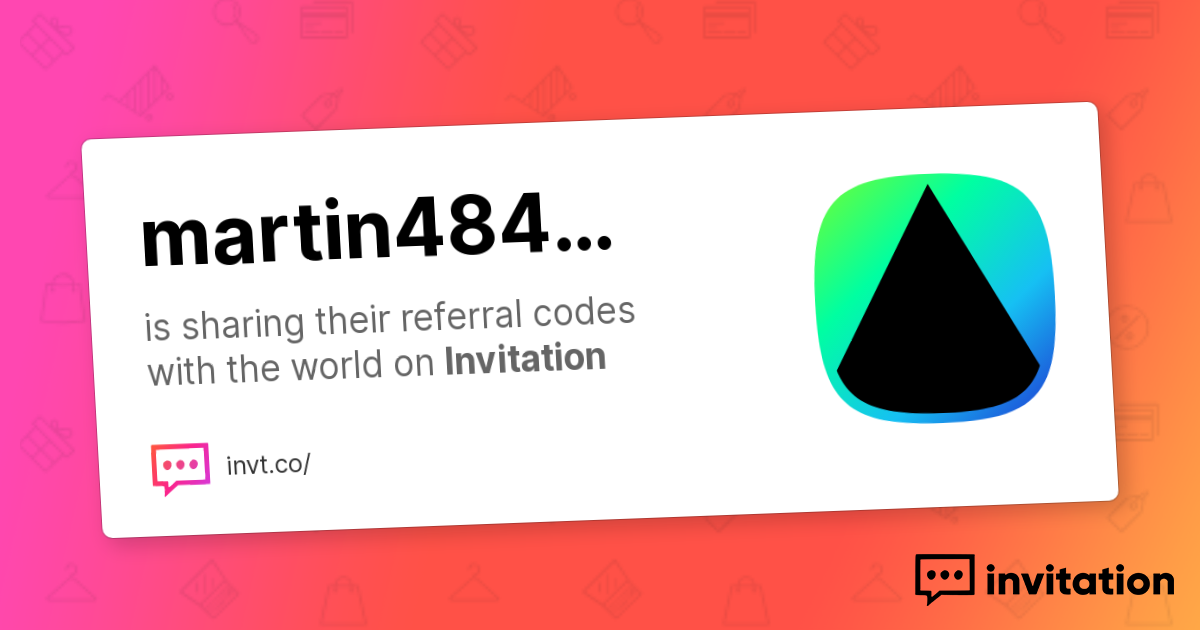 Martin's Promo Codes — Martin invitation.codes